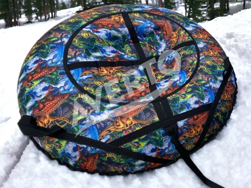 Inflatable snow tube DINO Ø110 41.00 € | Averto