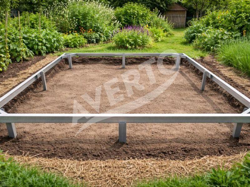 Greenhouse foundations – affordable and durable